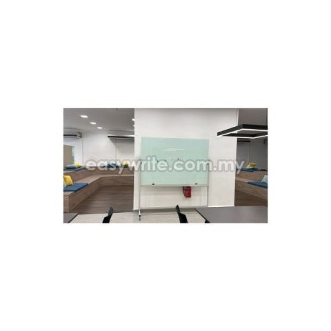 Mobile Magnetic Glass Writing Board (Frameless) – Easy Write
