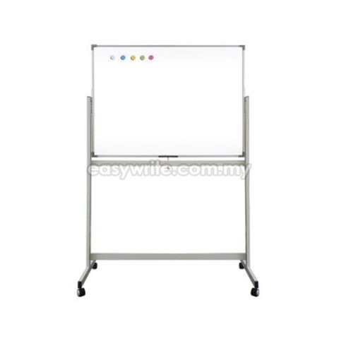 Double Sided Magnetic Whiteboard c/w stand – Easy Write